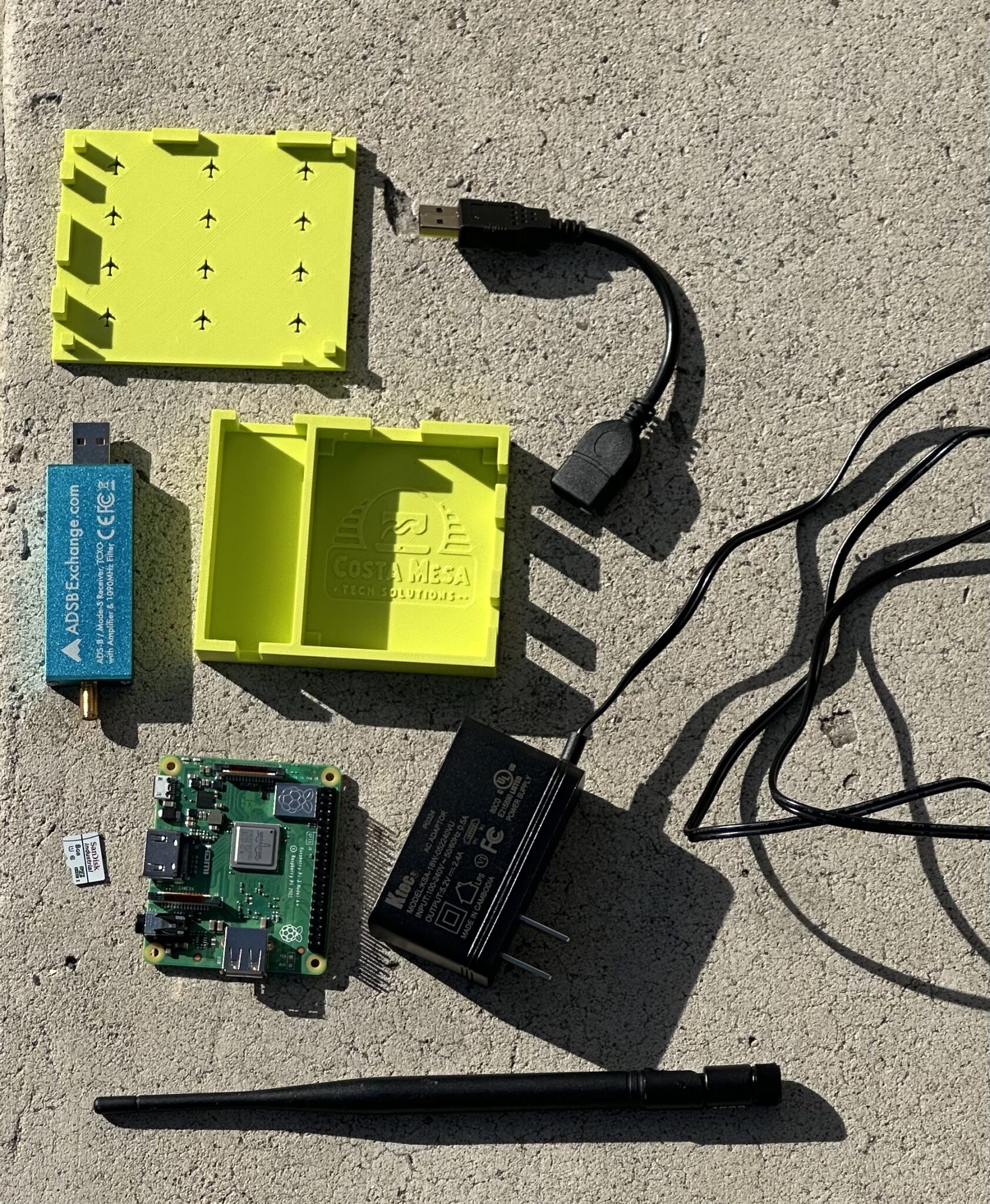 Build Your Own ADS-B Plane Tracker - Costa Mesa Tech Solutions